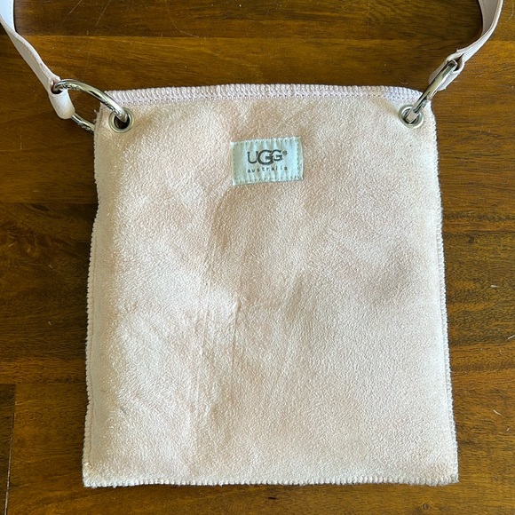 UGG | Bags | Ugg Suede Crossbody Bag Light Pink | Poshmark